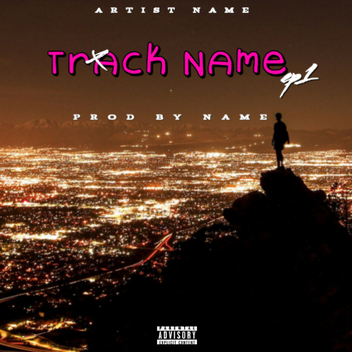 Plantilla de CD mixtape song album cover art work template | PosterMyWall