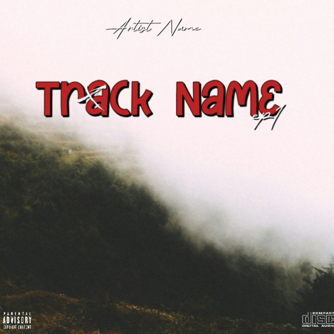 CD mixtape song album cover art work template | PosterMyWall