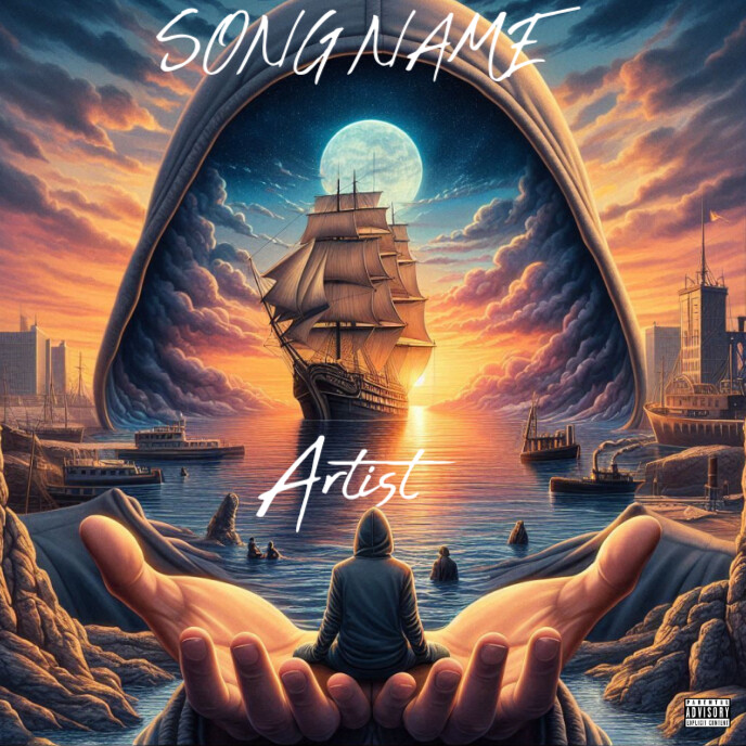 CD mixtape song album cover art work template | PosterMyWall