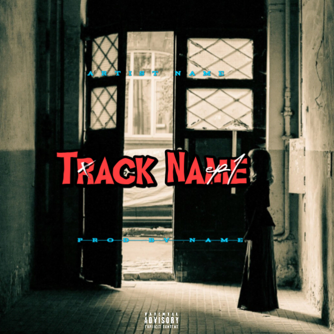 CD mixtape song album cover art work template | PosterMyWall