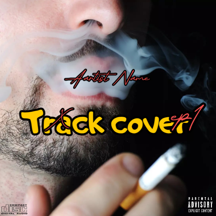 CD mixtape song album cover art work template | PosterMyWall