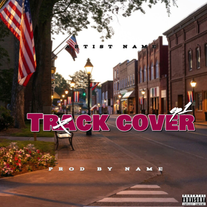 CD mixtape song album cover art work template | PosterMyWall