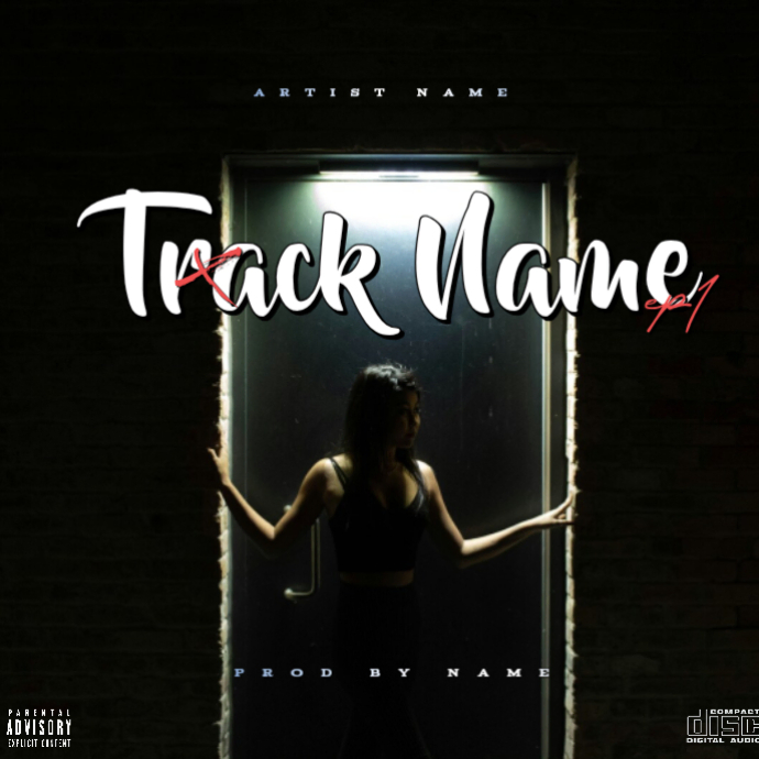 CD mixtape song album cover art work template | PosterMyWall