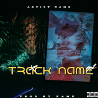 CD mixtape song album cover art work template | PosterMyWall