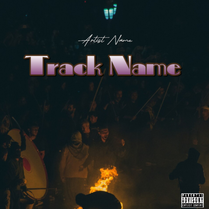 CD mixtape song album cover art work template | PosterMyWall