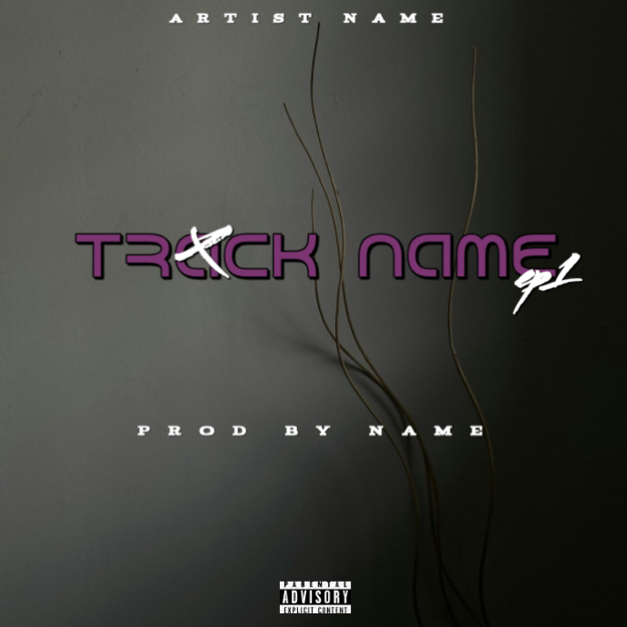 CD mixtape song album cover art work template | PosterMyWall