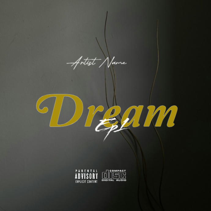 CD mixtape song album cover art work template | PosterMyWall