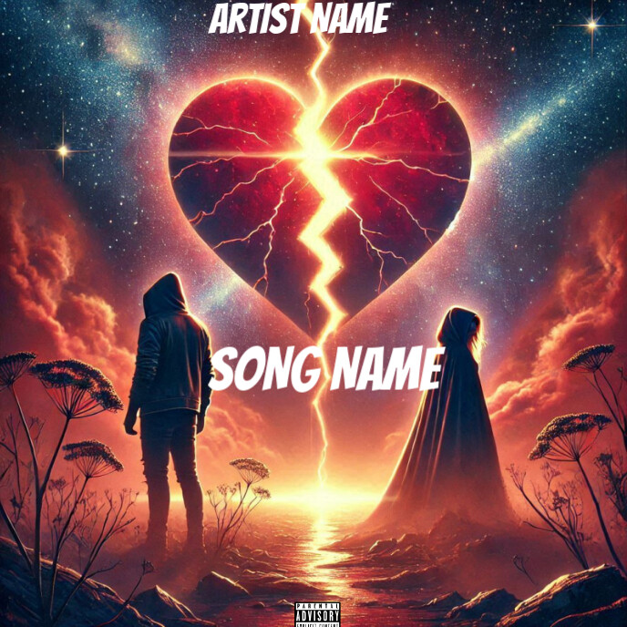 CD mixtape song album cover art work template | PosterMyWall