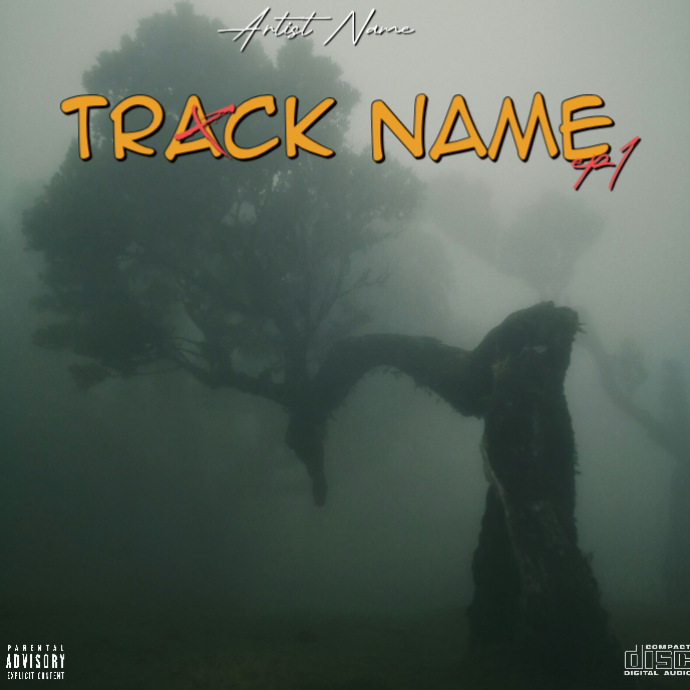 CD mixtape song album cover art work template | PosterMyWall
