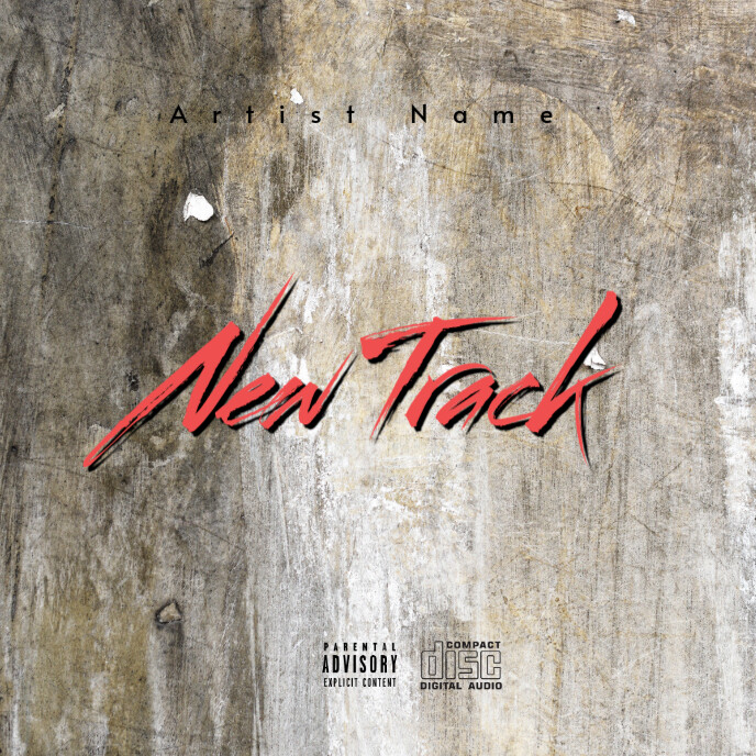 CD mixtape song album cover art work template | PosterMyWall