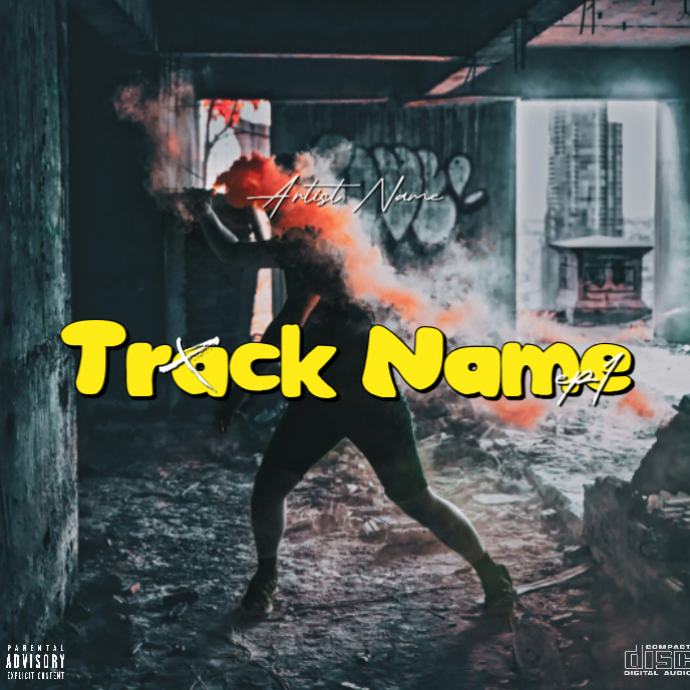 CD mixtape song album cover art work template | PosterMyWall