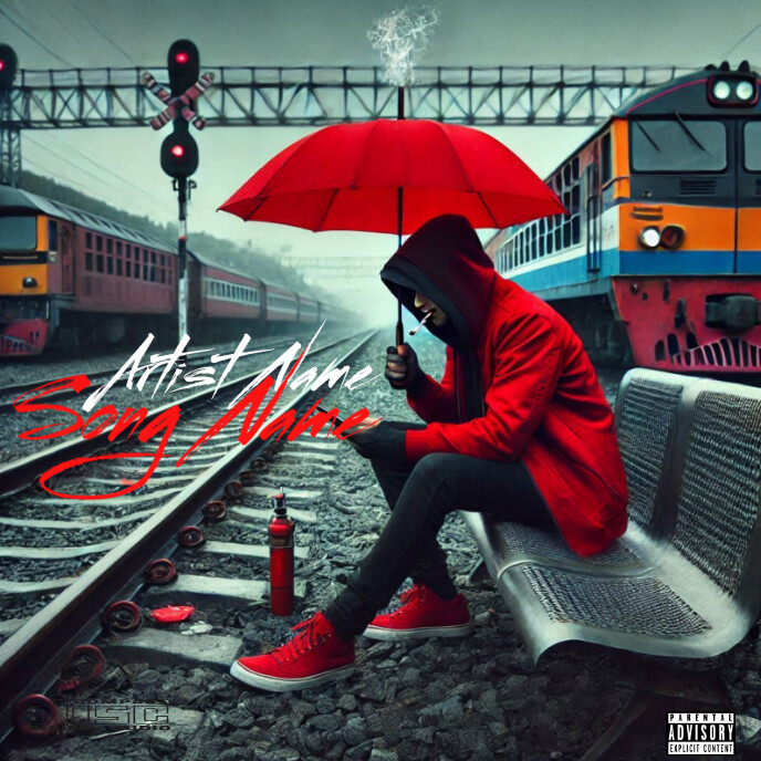 CD mixtape song album cover art work template | PosterMyWall