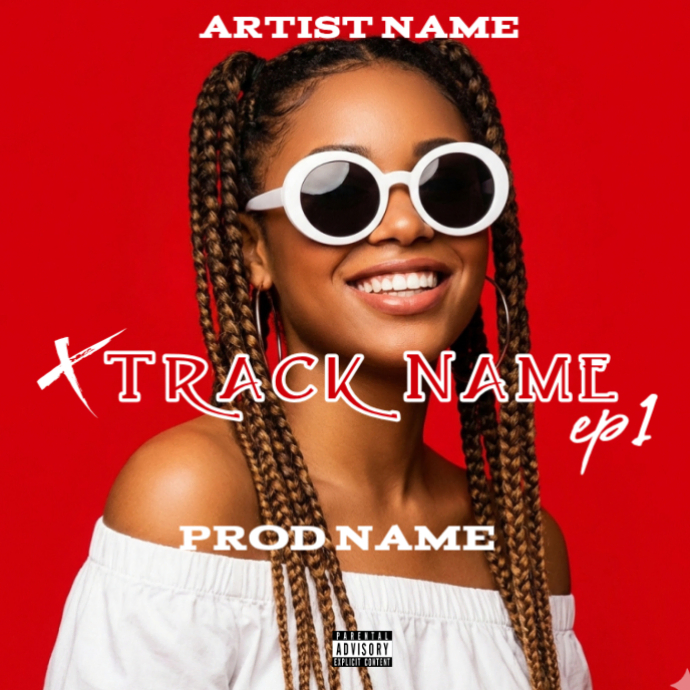 Plantilla de CD mixtape song album cover art work template | PosterMyWall