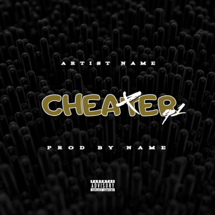 CD mixtape song album cover art work template | PosterMyWall