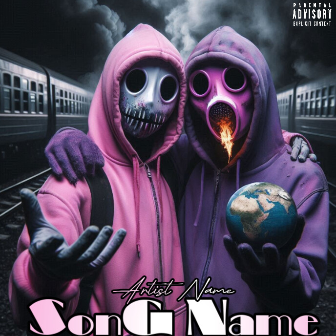 CD mixtape song album cover art work template | PosterMyWall