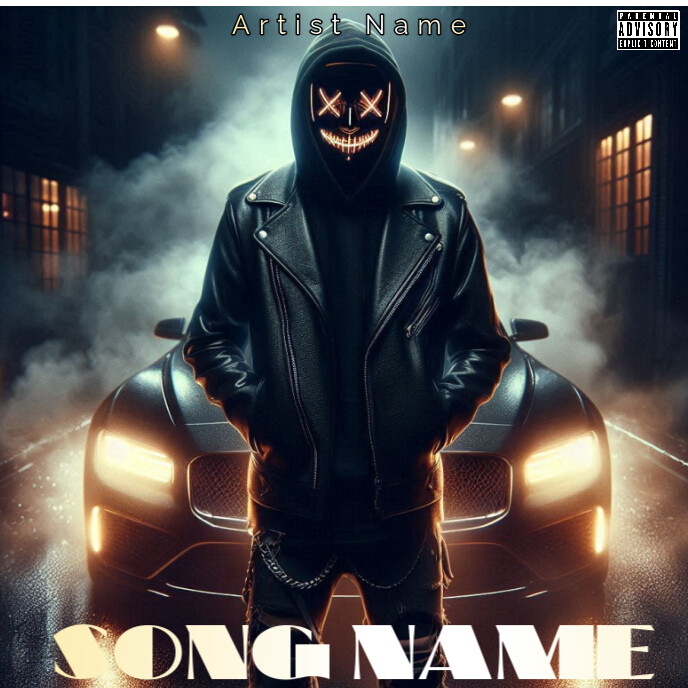 CD mixtape song album cover art work template | PosterMyWall