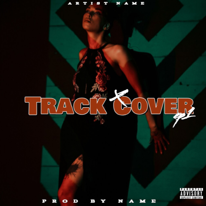CD mixtape song album cover art work template | PosterMyWall