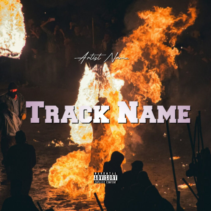 CD mixtape song album cover art work template | PosterMyWall