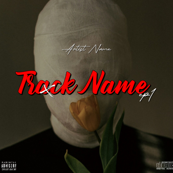 CD mixtape song album cover art work template | PosterMyWall