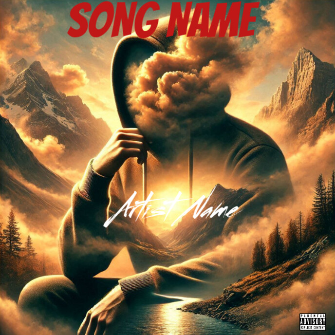 CD mixtape song album cover art work template | PosterMyWall