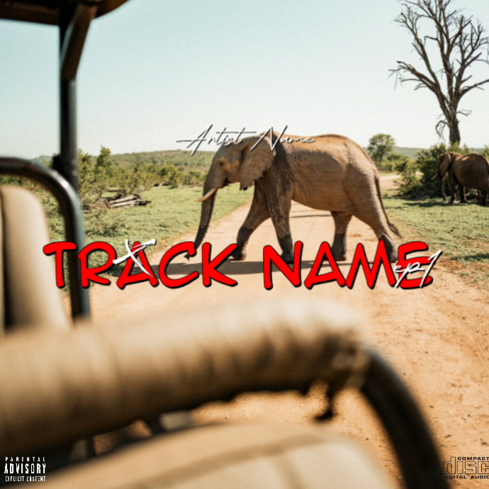 CD mixtape song album cover art work template | PosterMyWall