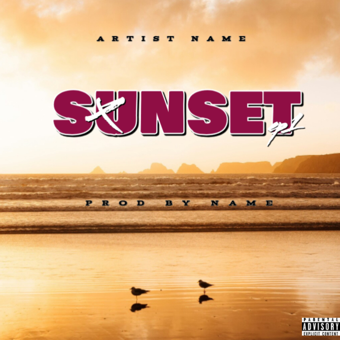 CD mixtape song album cover art work template | PosterMyWall