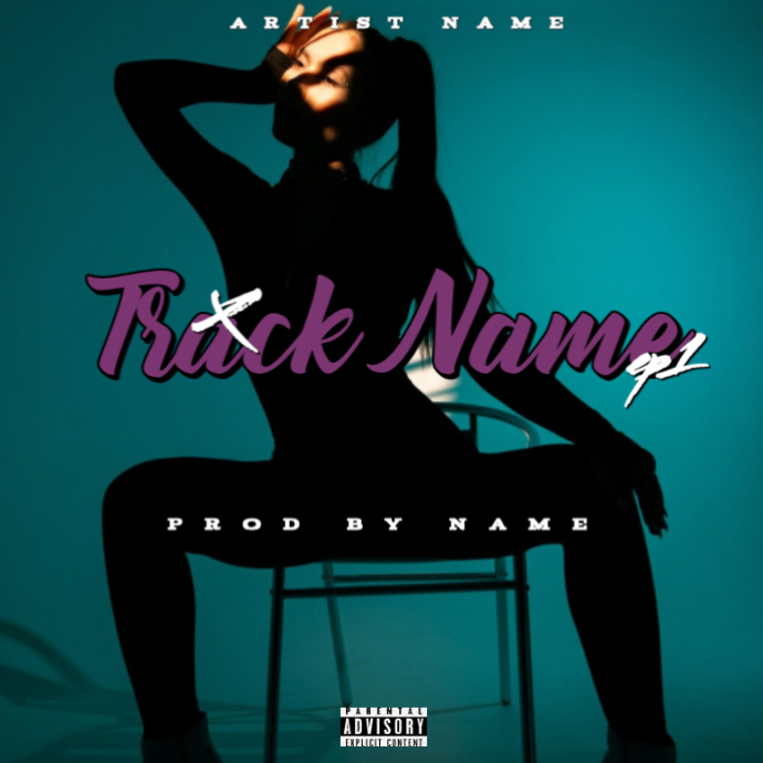 CD mixtape song album cover art work template | PosterMyWall