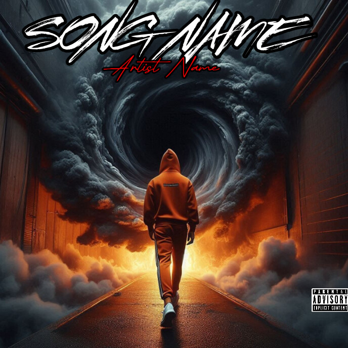 CD mixtape song album cover art work template | PosterMyWall