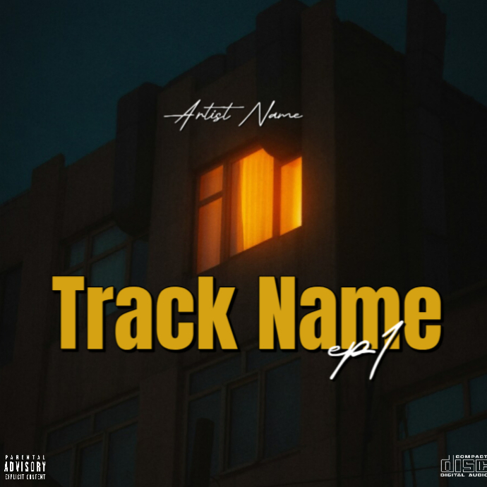 CD mixtape song album cover art work template | PosterMyWall