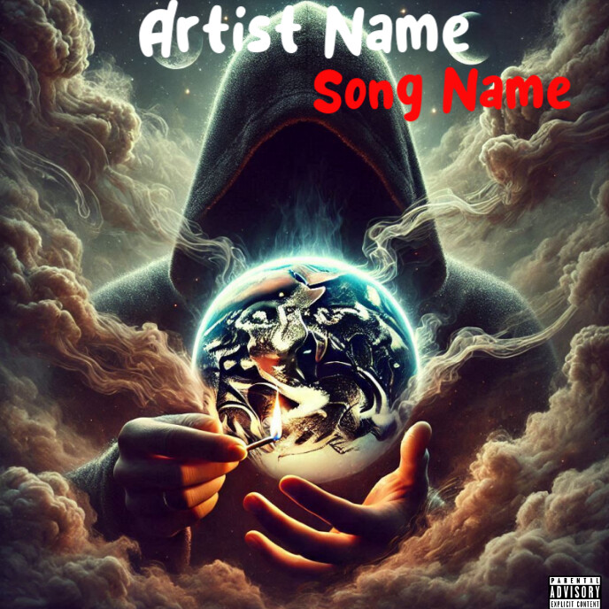 CD mixtape song album cover art work template | PosterMyWall