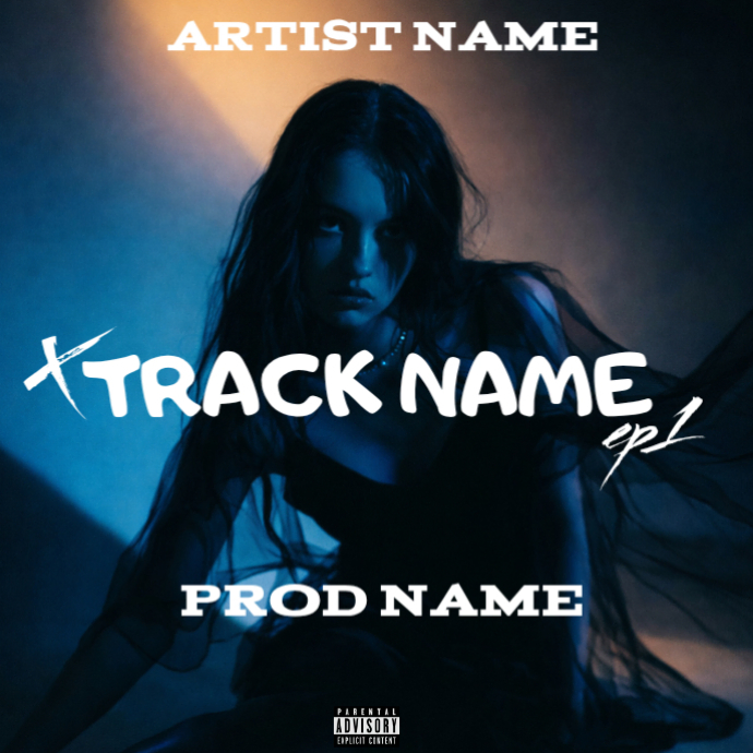 CD mixtape song album cover art work template | PosterMyWall