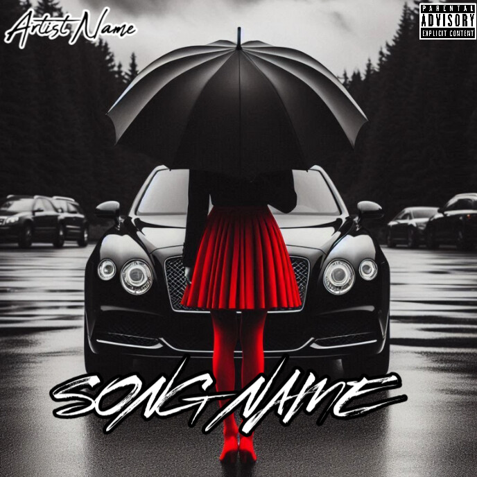 CD mixtape song album cover art work template | PosterMyWall