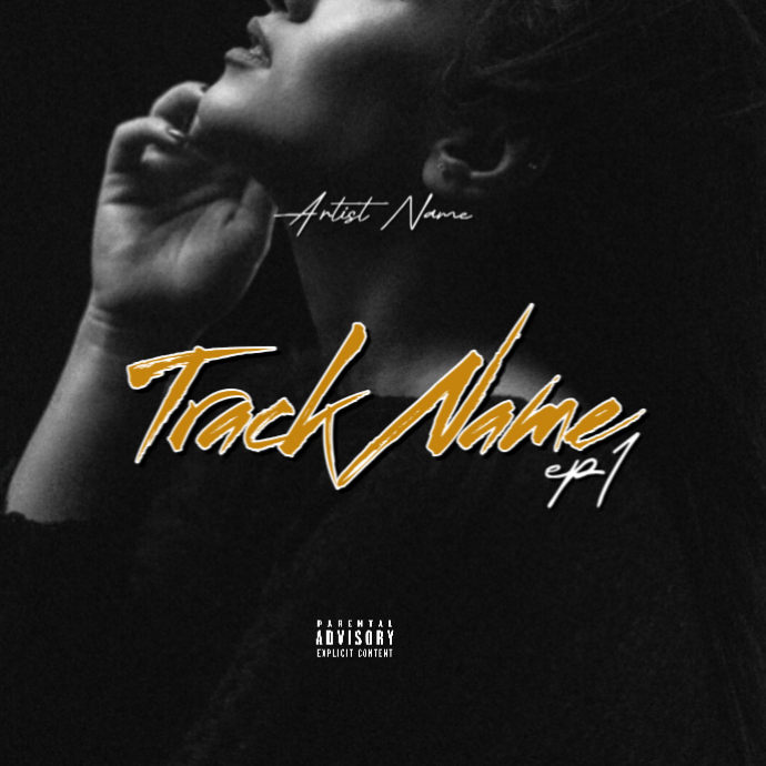 CD mixtape song album cover art work template | PosterMyWall