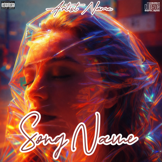 Plantilla de CD mixtape song album cover art work template | PosterMyWall