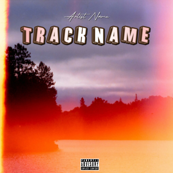 CD mixtape song album cover art work template | PosterMyWall