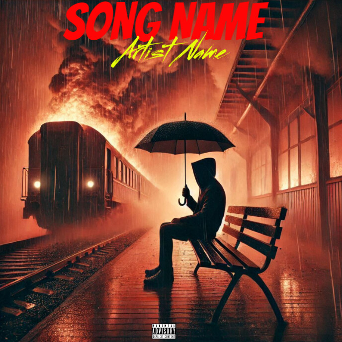 CD mixtape song album cover art work template | PosterMyWall