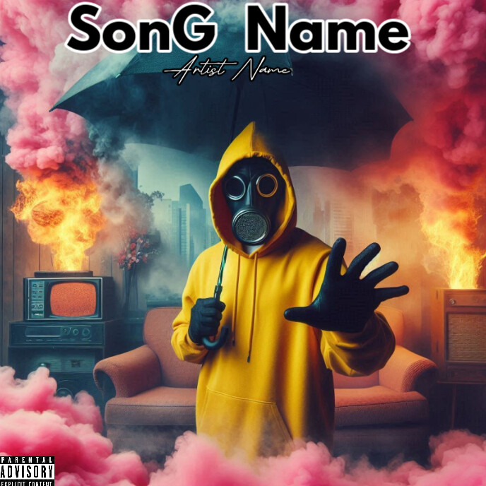 CD mixtape song album cover art work template | PosterMyWall