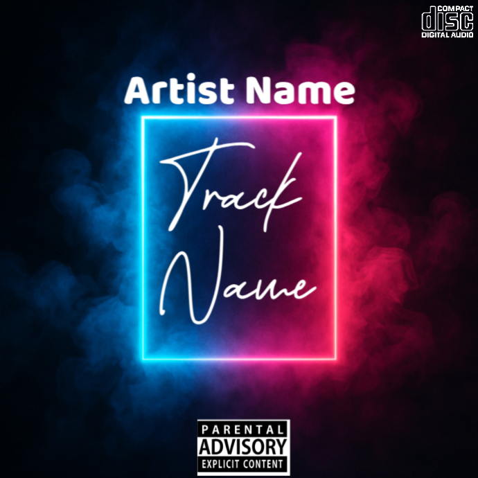 CD Mixtape/Song Album Cover Art Work Template | PosterMyWall