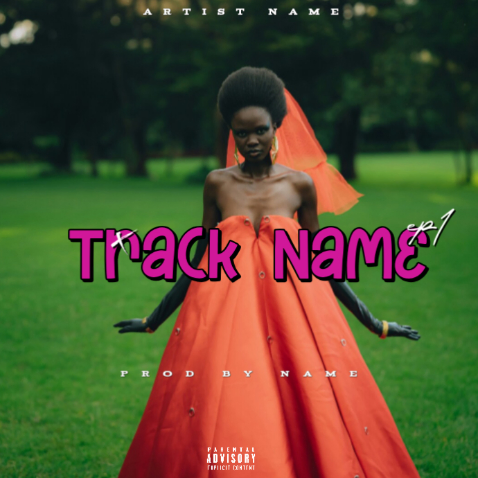 Plantilla de Cd mixtape song album cover art work template | PosterMyWall