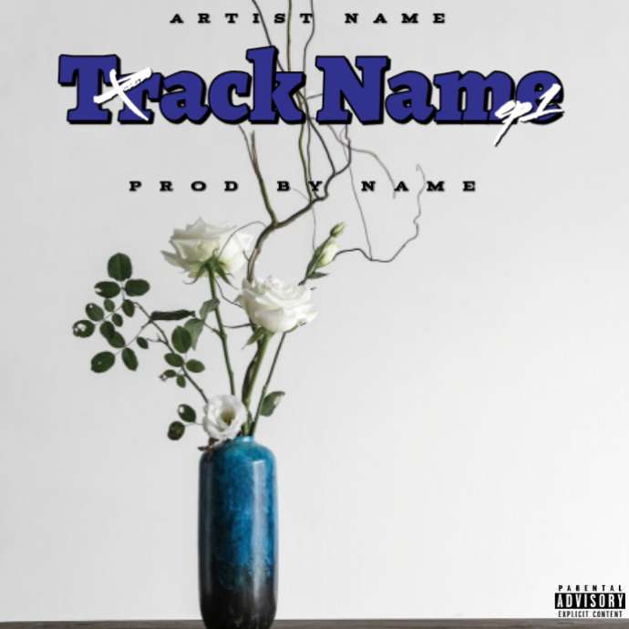 CD mixtape song album cover art work template | PosterMyWall