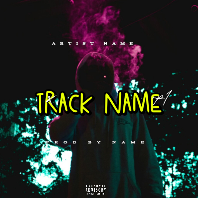 CD mixtape song album cover art work template | PosterMyWall