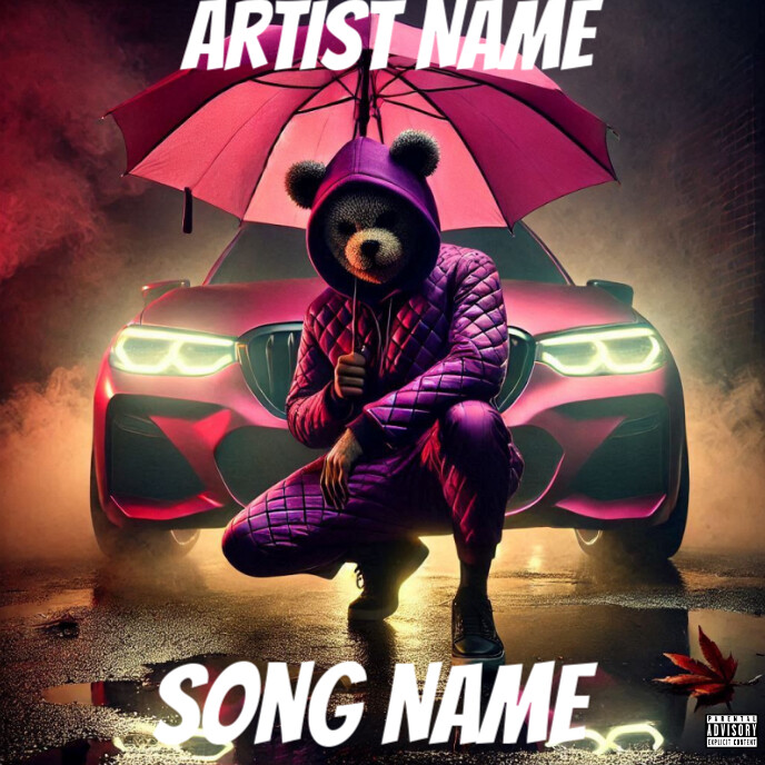 CD mixtape song album cover art work template | PosterMyWall