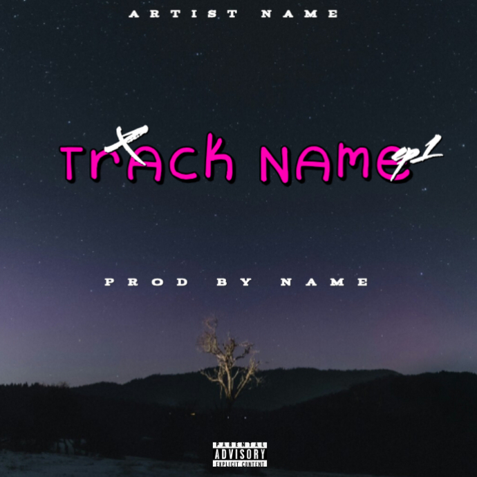 CD mixtape song album cover art work template | PosterMyWall