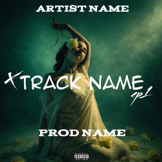 CD mixtape song album cover art work template | PosterMyWall