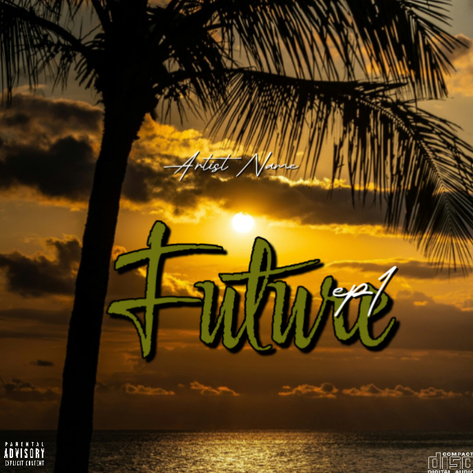 Plantilla de CD mixtape song album cover art work template | PosterMyWall