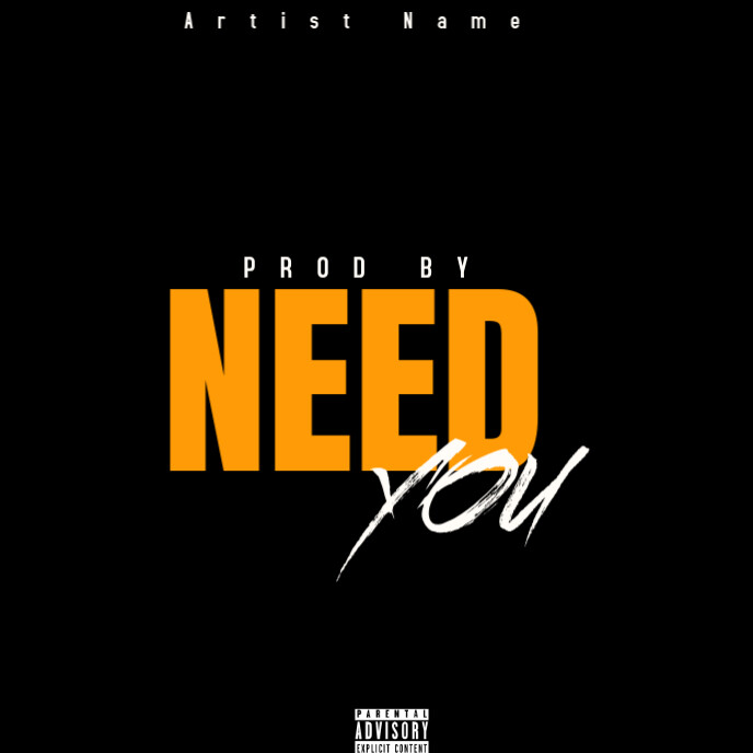 CD mixtape song album cover art work template | PosterMyWall