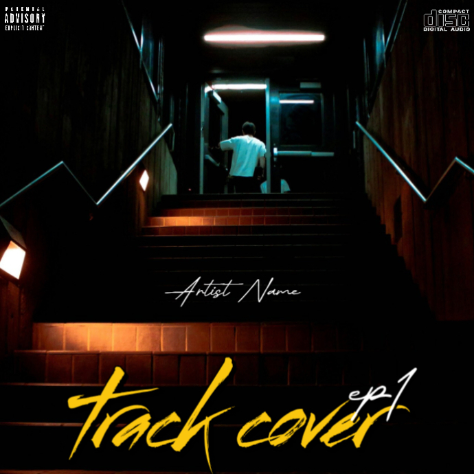 CD mixtape song album cover art work template | PosterMyWall