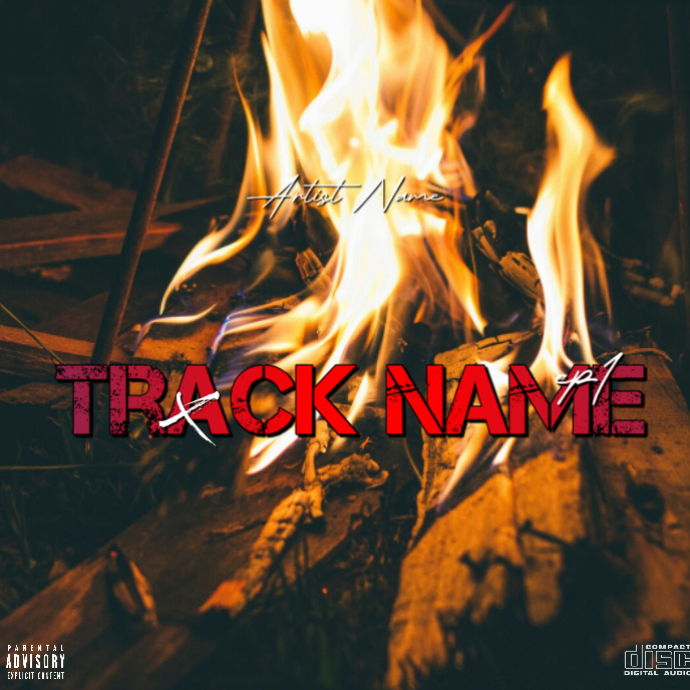 CD mixtape song album cover art work template | PosterMyWall