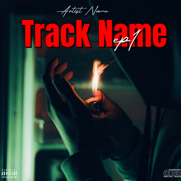 CD mixtape song album cover art work template | PosterMyWall