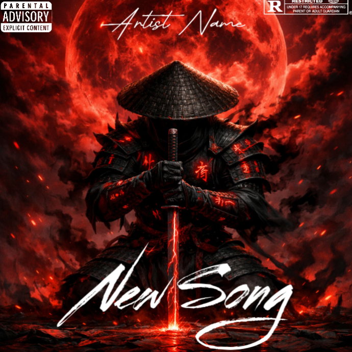 Cd mixtape Song album cover art work template | PosterMyWall